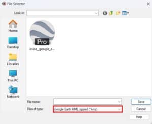 Exporting to Google Earth Pro - CATALYST
